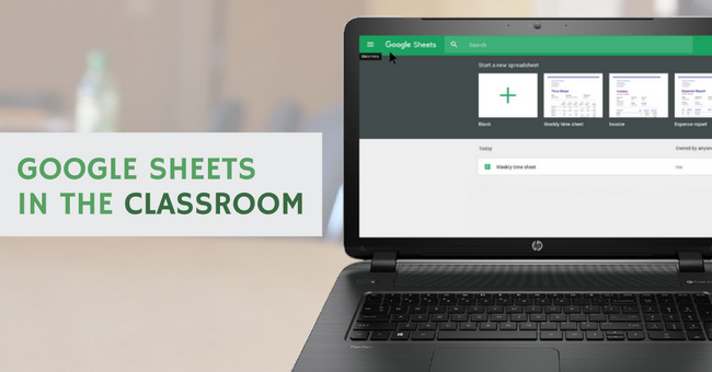 Google Sheets In The Classroom